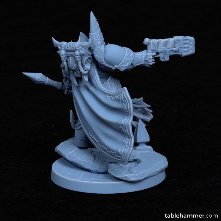 3D Printable Rylos - Infantry Prime Chapter Bloodpriest by Tablehammer