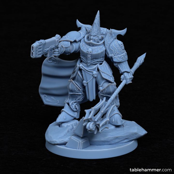 3D Printable Rylos - Infantry Prime Chapter Bloodpriest by Tablehammer