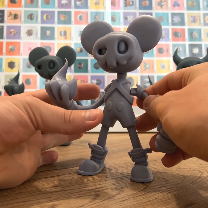 3D Printable SHIM - Printable Art Toy Set by SuperPrints