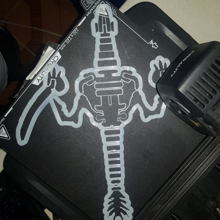 3D Printable balerion skeleton fdm by mario3d