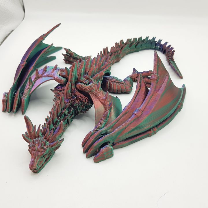 3D Printable balerion printinplace fdm by mario3d