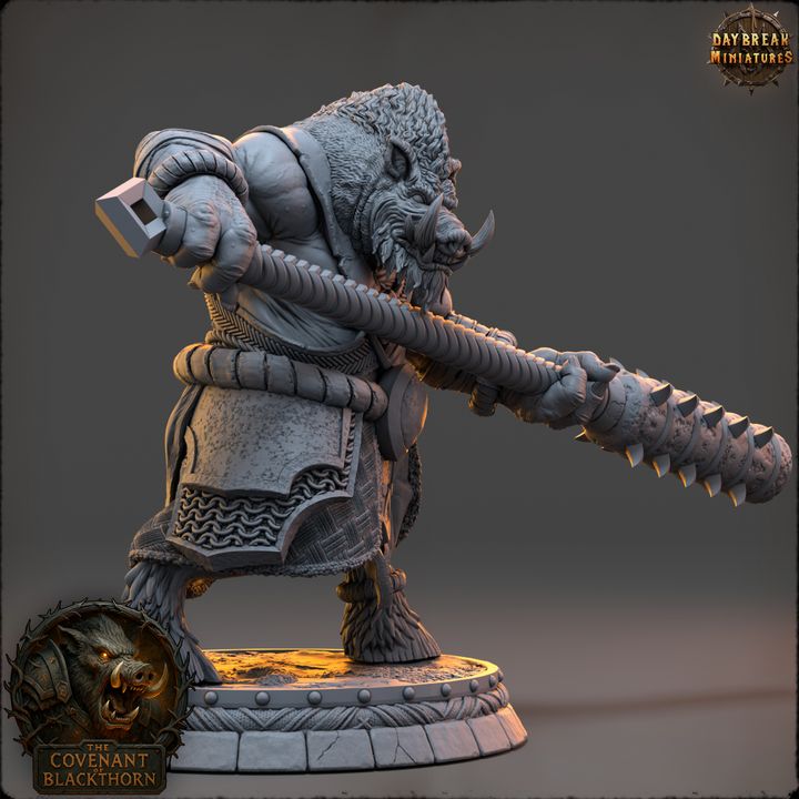 3D Printable Bruth Thistlemane - The Covenant of Blackthorn by Daybreak ...