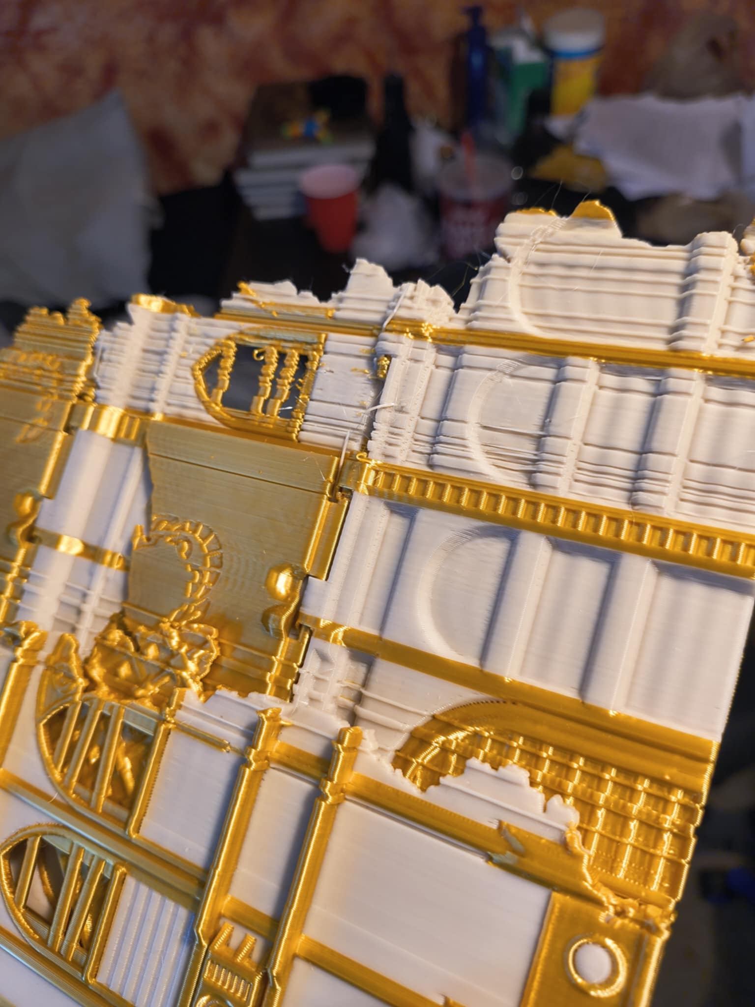 3D Printable Grimdark Foldable GW layout Ruins - Imperial Gothic by ...