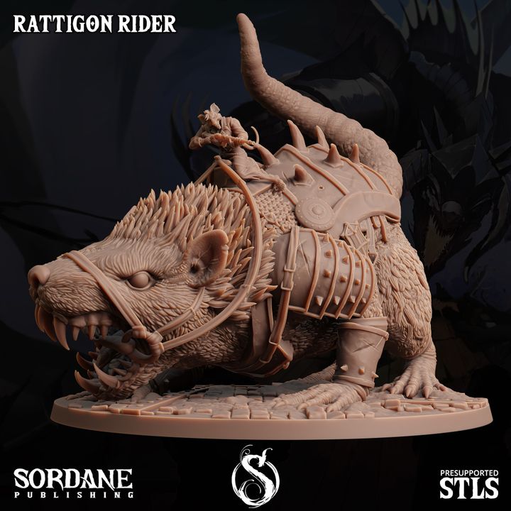 3D Printable Rattigon Riders by Sordane Publishing