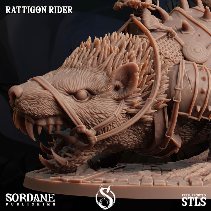3D Printable Rattigon Riders by Sordane Publishing