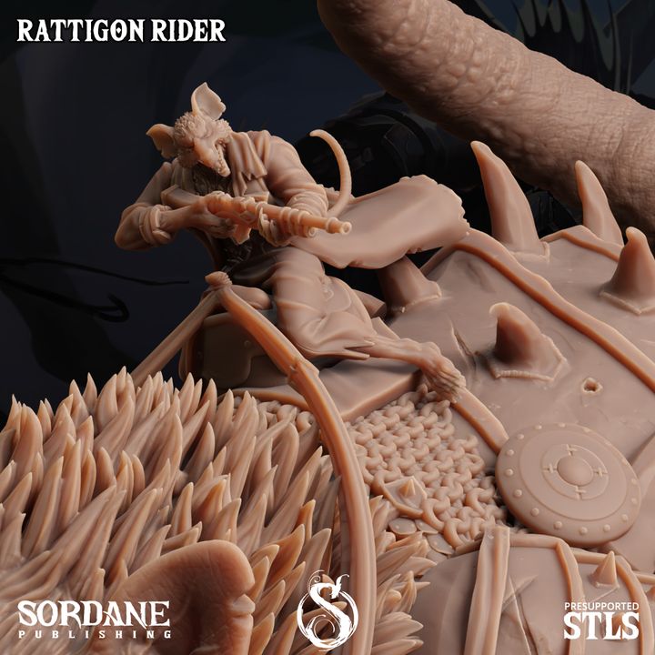 3D Printable Rattigon Riders by Sordane Publishing