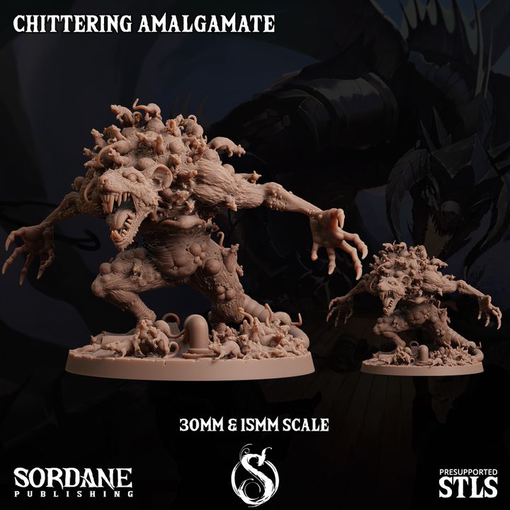 3D Printable Chittering Amalgamate by Sordane Publishing
