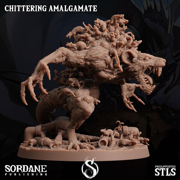 3D Printable Chittering Amalgamate by Sordane Publishing