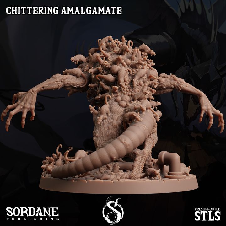 3D Printable Chittering Amalgamate by Sordane Publishing