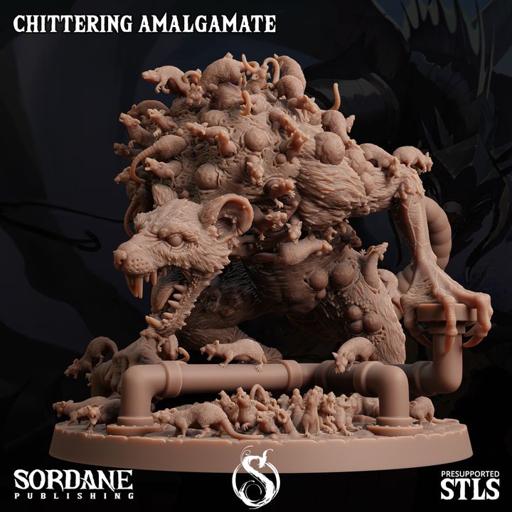3D Printable Chittering Amalgamate by Sordane Publishing