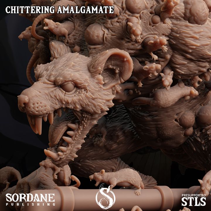 3D Printable Chittering Amalgamate by Sordane Publishing