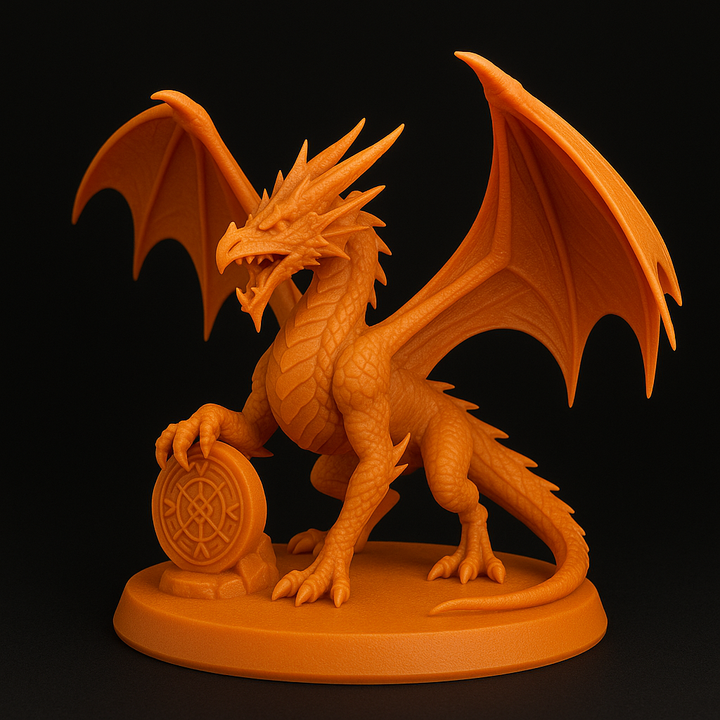 3D Printable Stormfang, the Thunderclaw Dragon of the North by ...