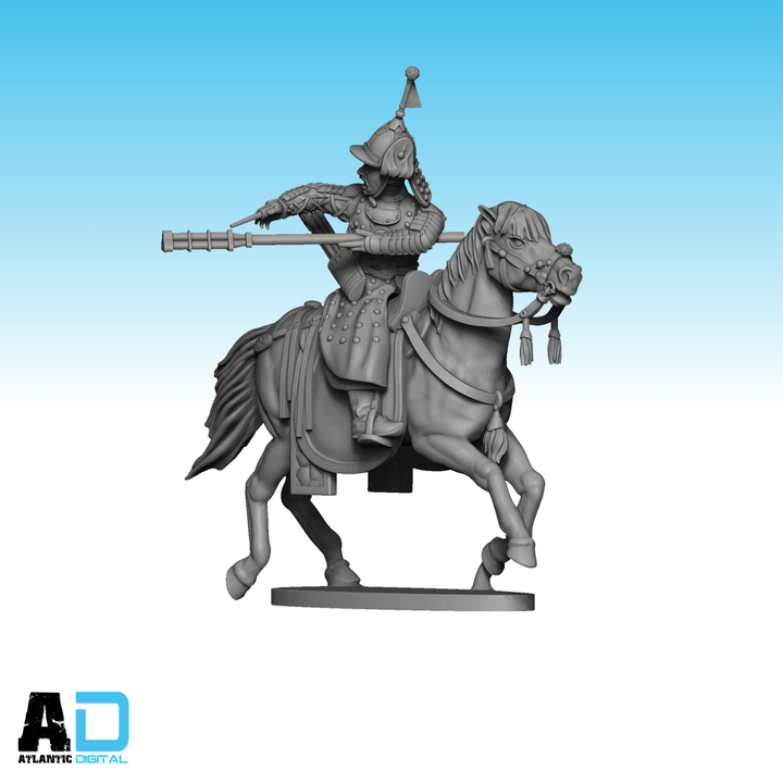 3D Printable Ming Empire Northern Cavalry by Wargames Atlantic