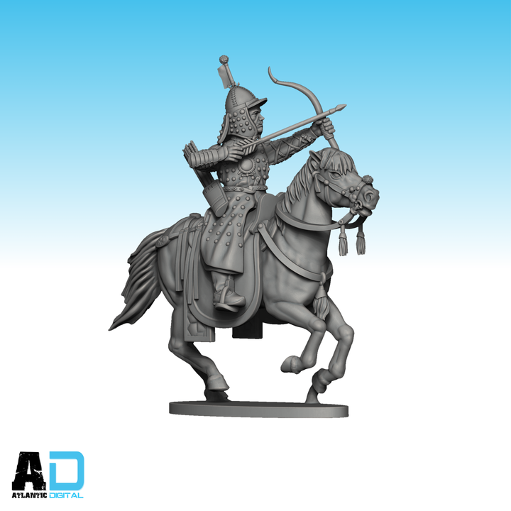 3D Printable Ming Empire Northern Cavalry by Wargames Atlantic