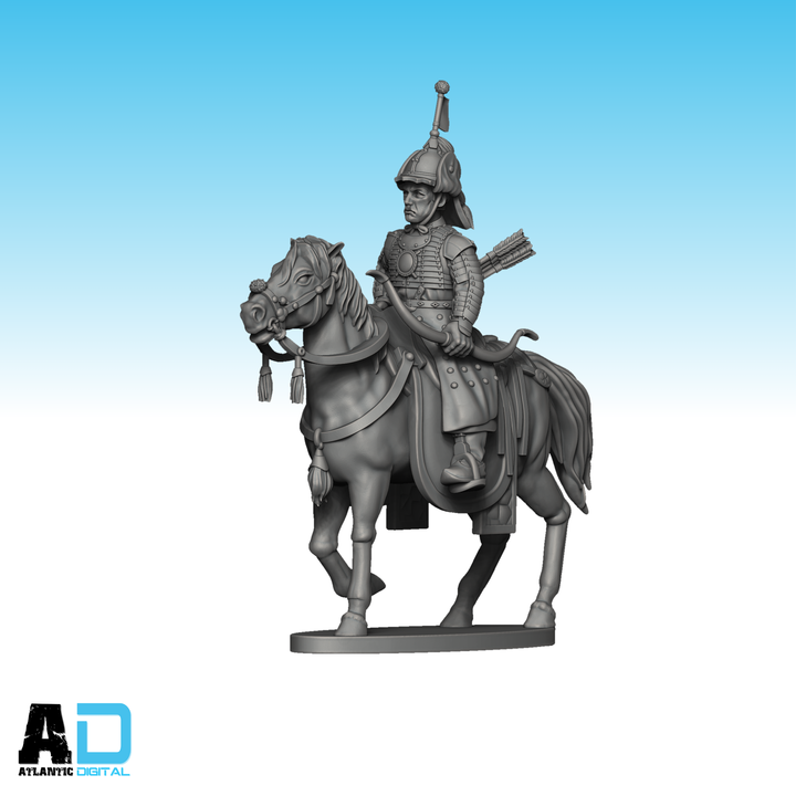 3D Printable Ming Empire Northern Cavalry by Wargames Atlantic