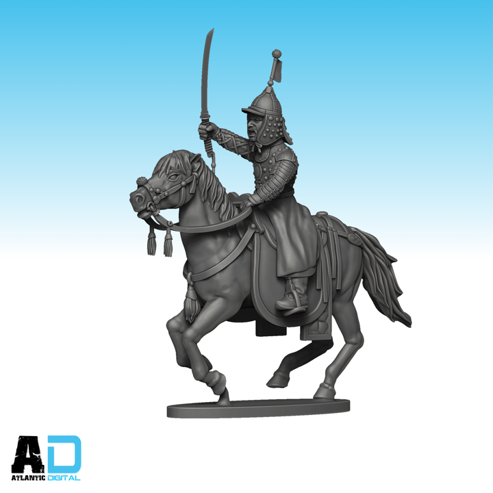 3D Printable Ming Empire Northern Cavalry by Wargames Atlantic