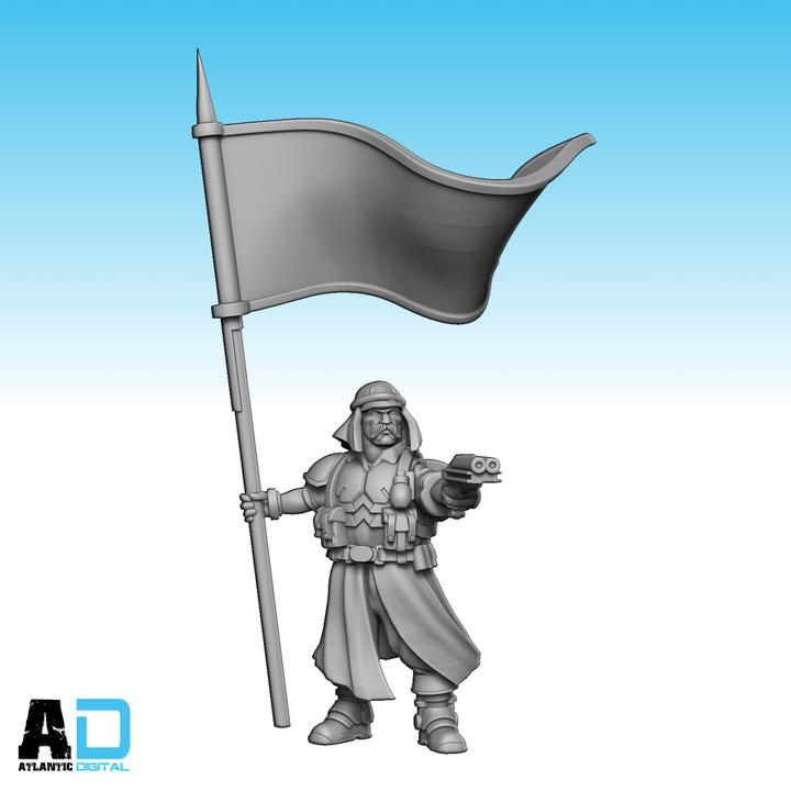 3D Printable Desert Rats Command by Wargames Atlantic