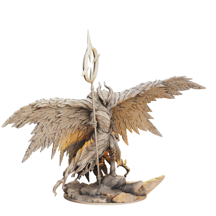 3D Printable Azrael - From Heaven by Draco Studios
