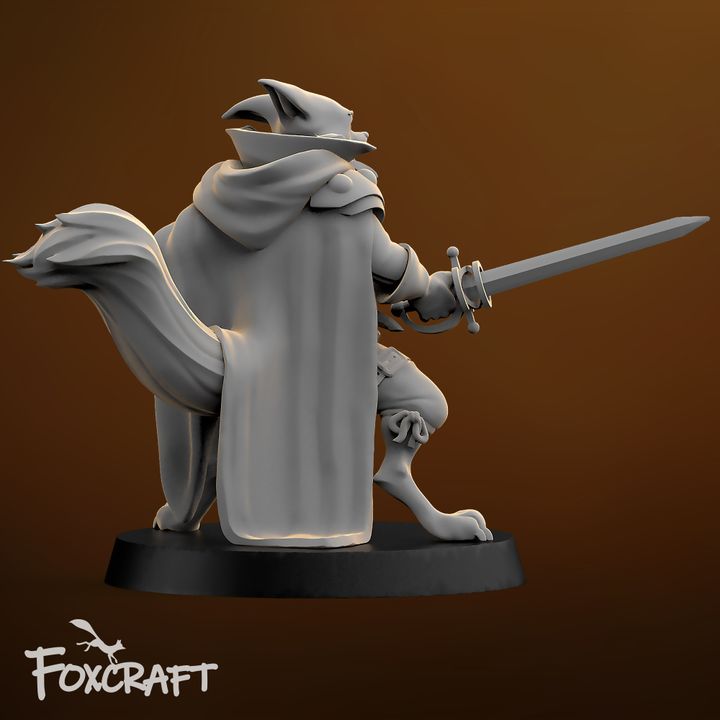 3D Printable Felix Fox by FoxCraft Creations