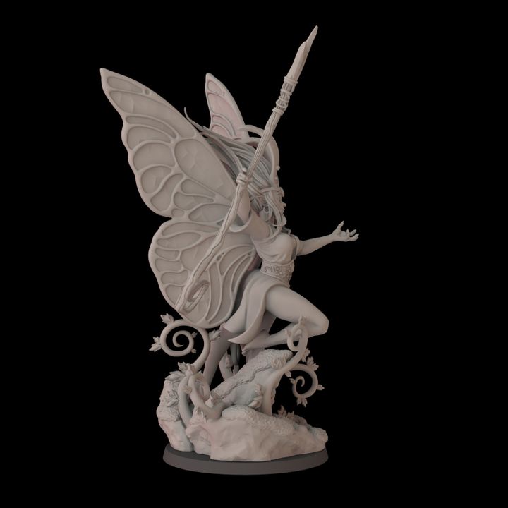 3D Printable Arduinna, Queen of the Woods. by Fantasy Cult Miniatures