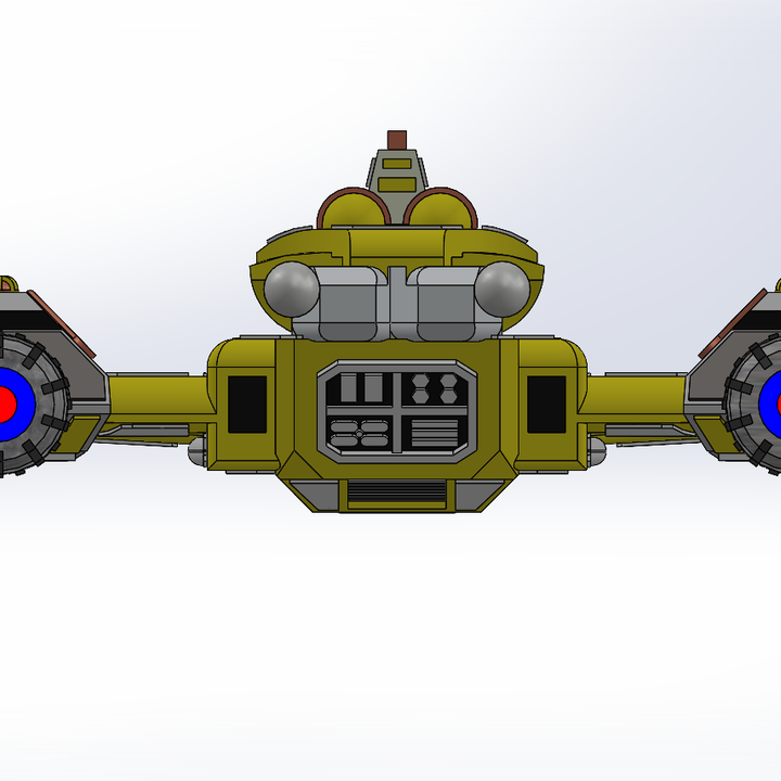 3D Printable 1986 Autobot Shuttle Transformers Movie Armada Scale by ...