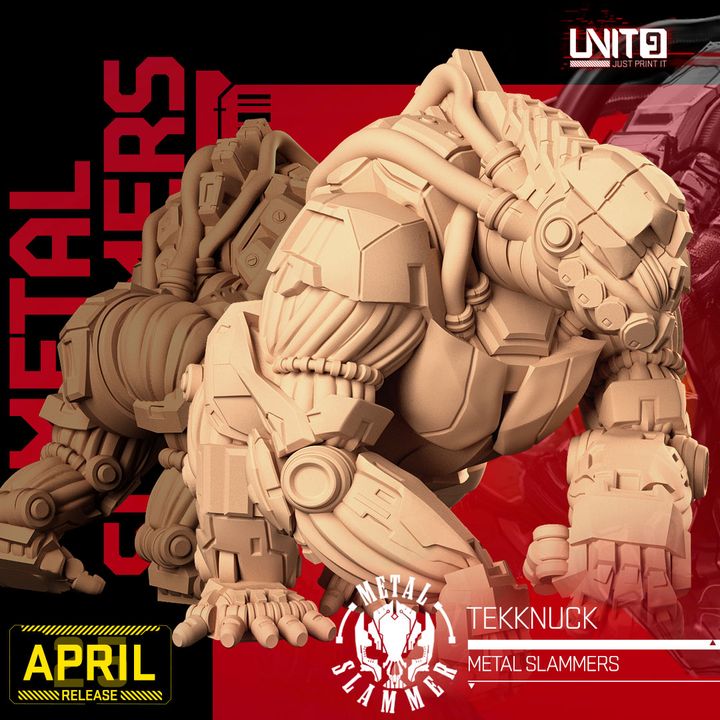 3D Printable Cyberpunk models BUNDLE - Metal Slammers - (April25 ...