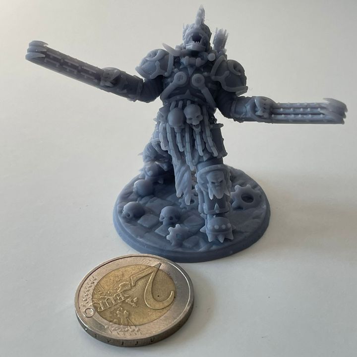 3D Printable Chainsaw Terminator Daemon Prince Red Butcher by ...