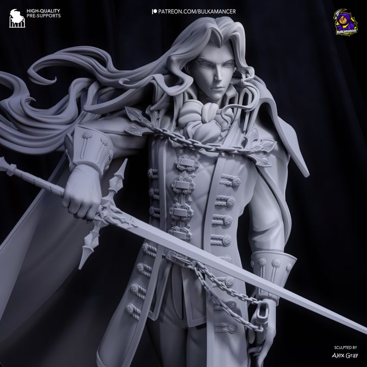 3D Printable Vampire prince | 271mm by Bulkamancer Sculpts