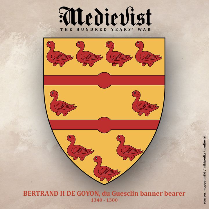 3D Printable Bertrand du Guesclin, Constable of France & Castile and ...