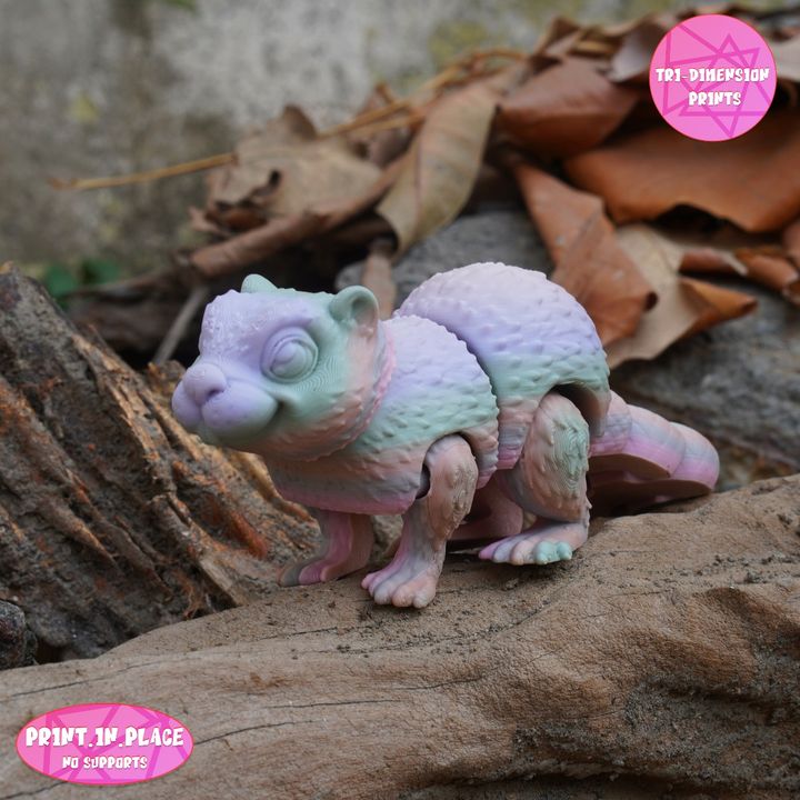 3D Printable Flexi Beaver by TriDimensionPrints
