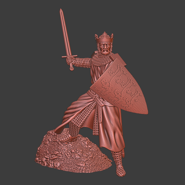 3D Printable Edward I of England - Edward Longshanks by Northern ...