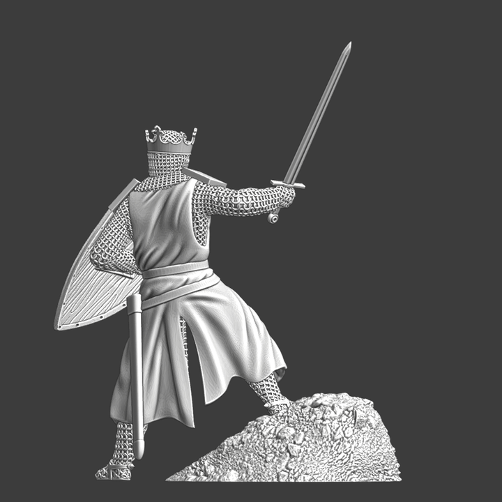 3D Printable Edward I of England - Edward Longshanks by Northern ...