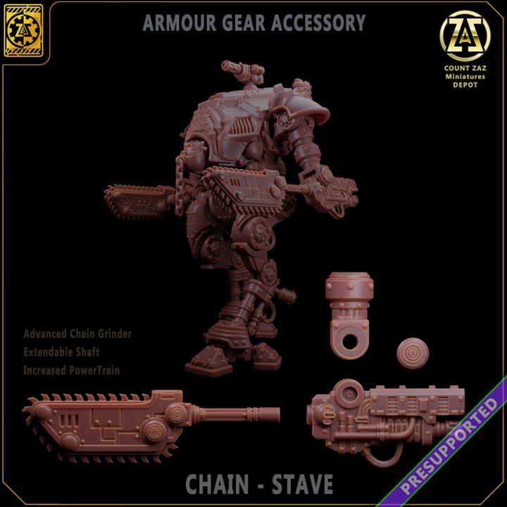 3D Printable Melee Mauler Mini Bundle - Devil Harp - Slaughterous Melee ...