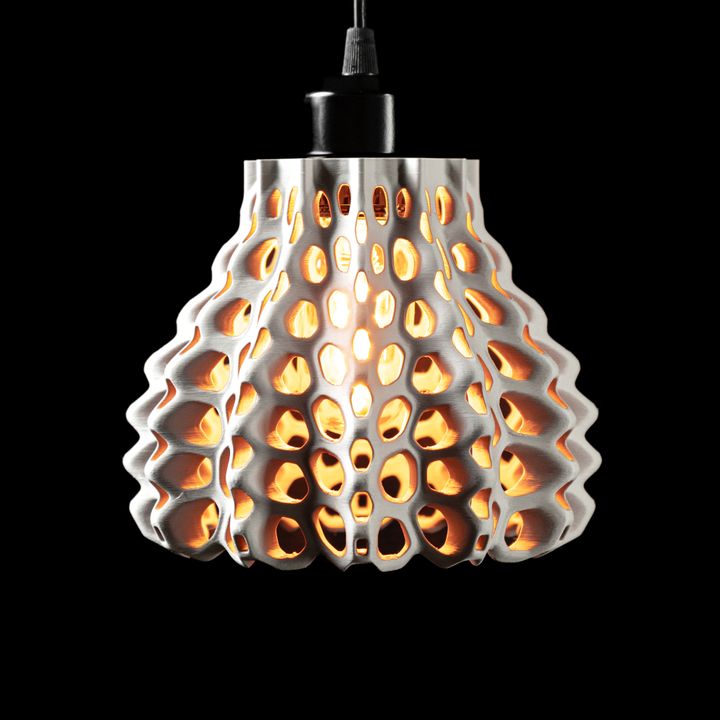 3D Printable Hive Pendant Lamp by MODERN MACHINE by MODERN MACHINE