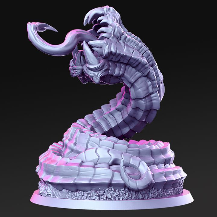 3D Printable PRE-SUPPORTED Monster Hunters - 32mm - DnD by RN Estudio