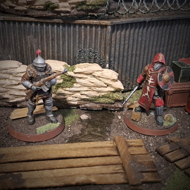 3D Printable Ecclesiarch Clerics - Presupported by ThatEvilOne