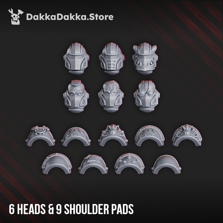 3D Printable Ignisaurus Clan Warriors (build kit) by dakkadakka.store