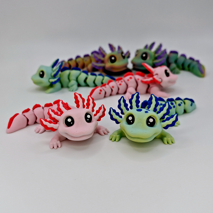 3D Printable Draxolotl by NOZZLE NOOK