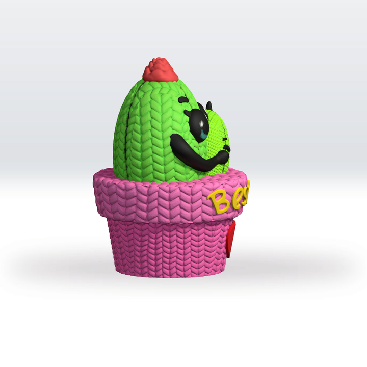 3D Printable Best Mom STL file Mother's Day 3D Model by FNFLab