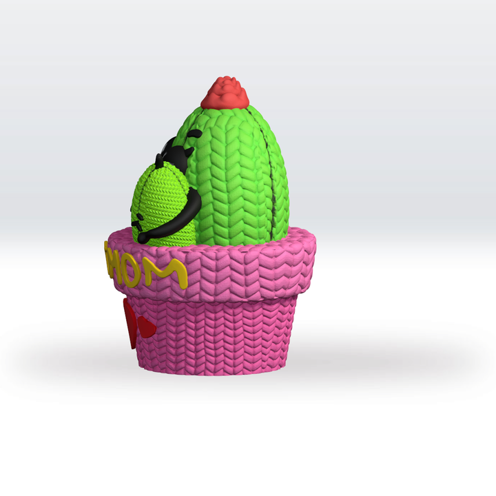 3D Printable Best Mom STL file Mother's Day 3D Model by FNFLab