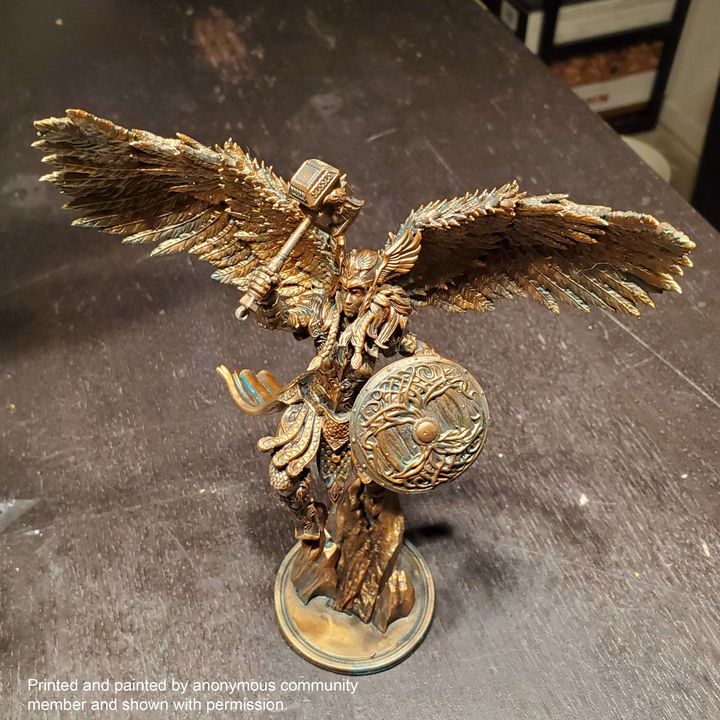 3D Printable Valkyrie by 3DArtGuy