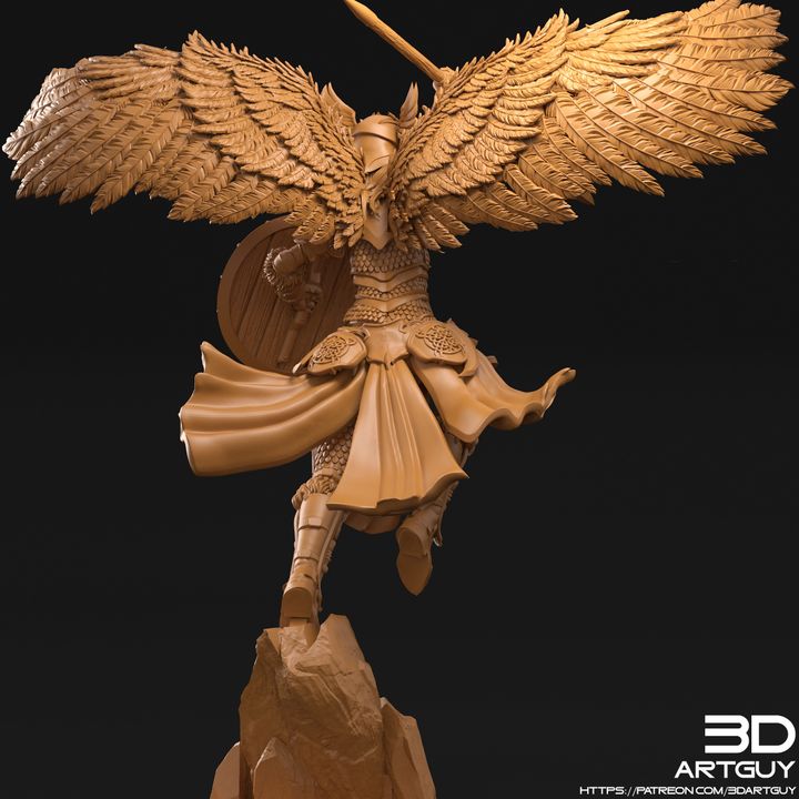 3D Printable Valkyrie by 3DArtGuy