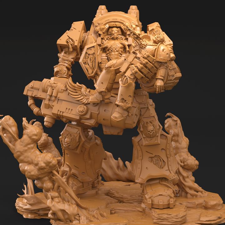 3D Printable Venerable One by 3DArtGuy