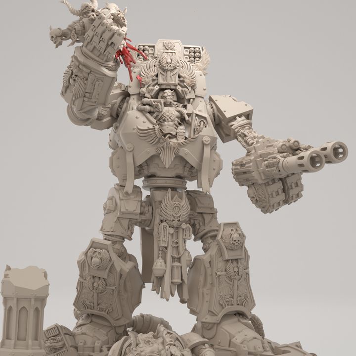 3D Printable Venerable One by 3DArtGuy