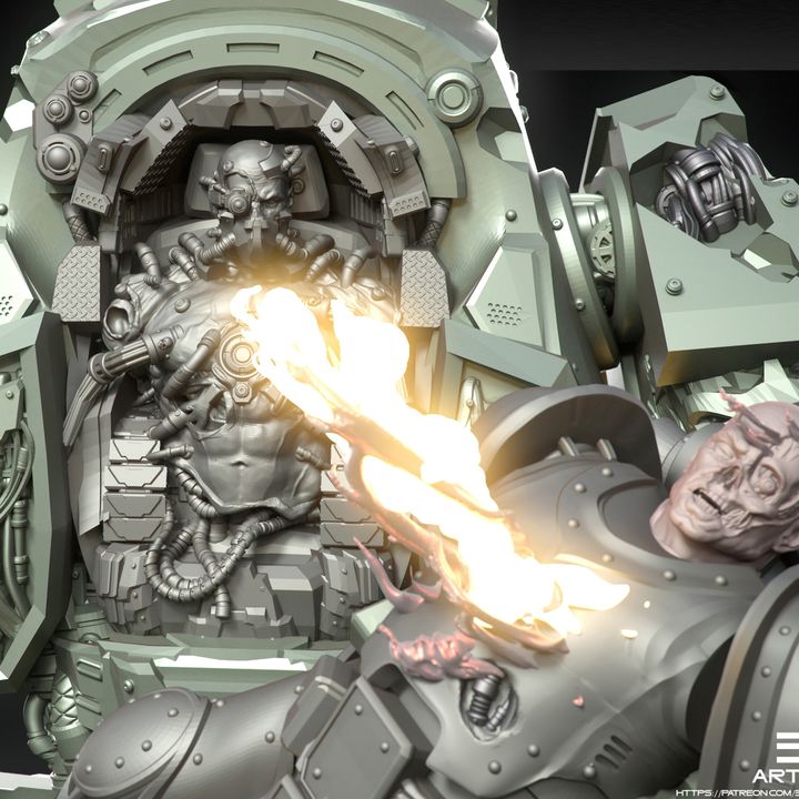 3D Printable Venerable One by 3DArtGuy