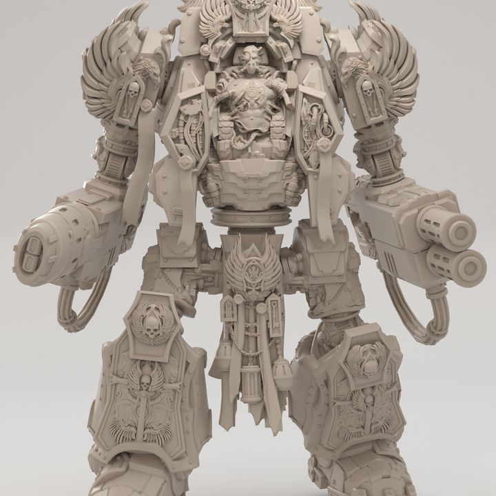 3D Printable Venerable One by 3DArtGuy