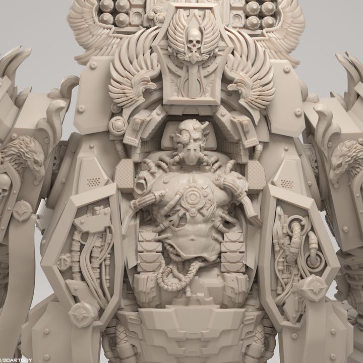 3D Printable Venerable One by 3DArtGuy