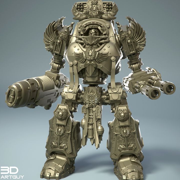 3D Printable Venerable One by 3DArtGuy