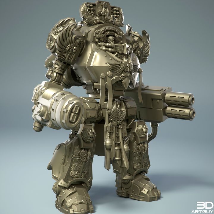 3D Printable Venerable One by 3DArtGuy