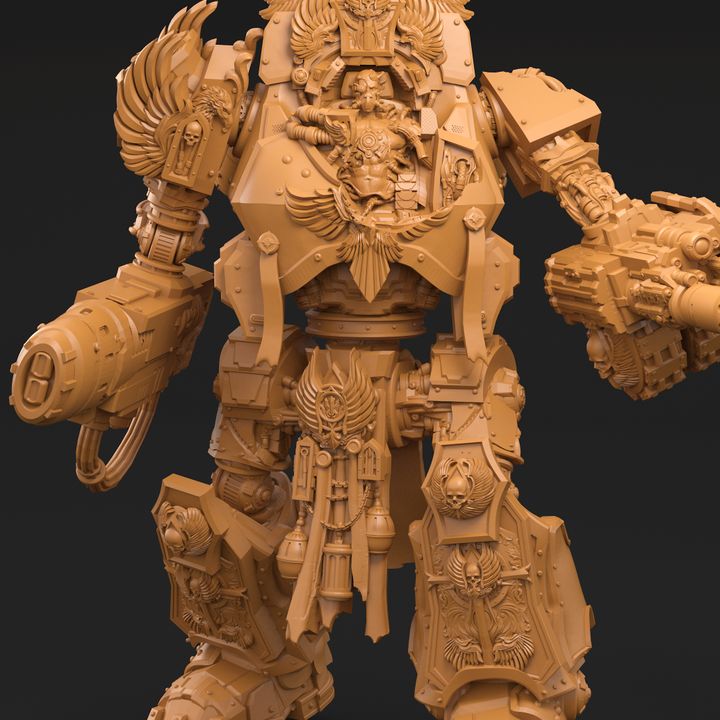 3D Printable Venerable One by 3DArtGuy